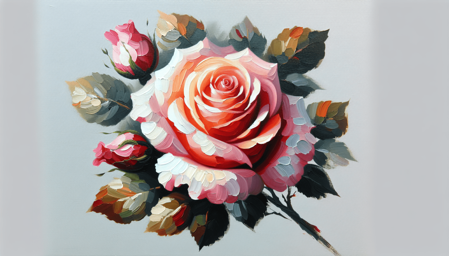 How To Paint A Rose In Oil - Paint Explained