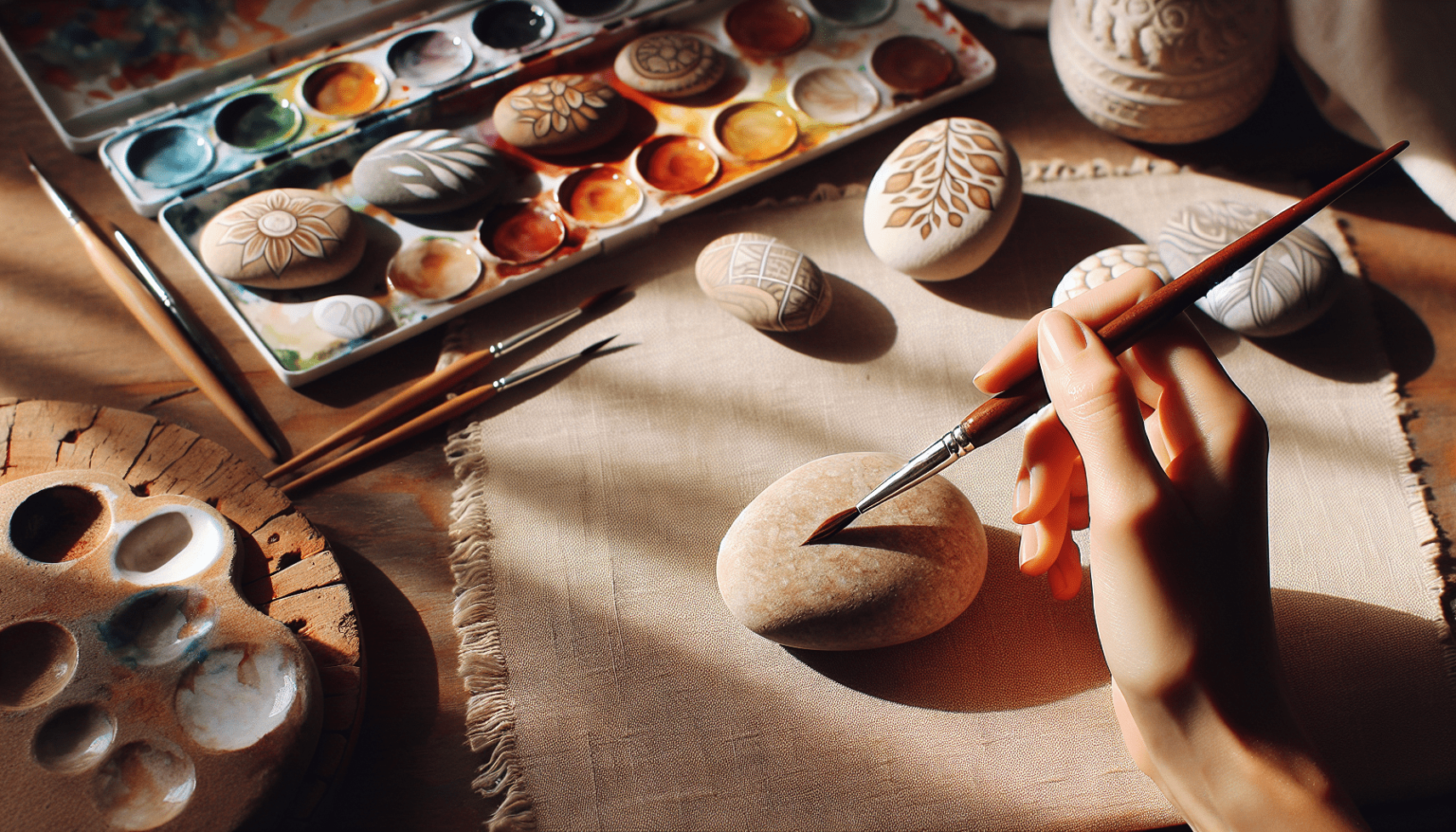 How To Paint Stones In Watercolor - Paint Explained