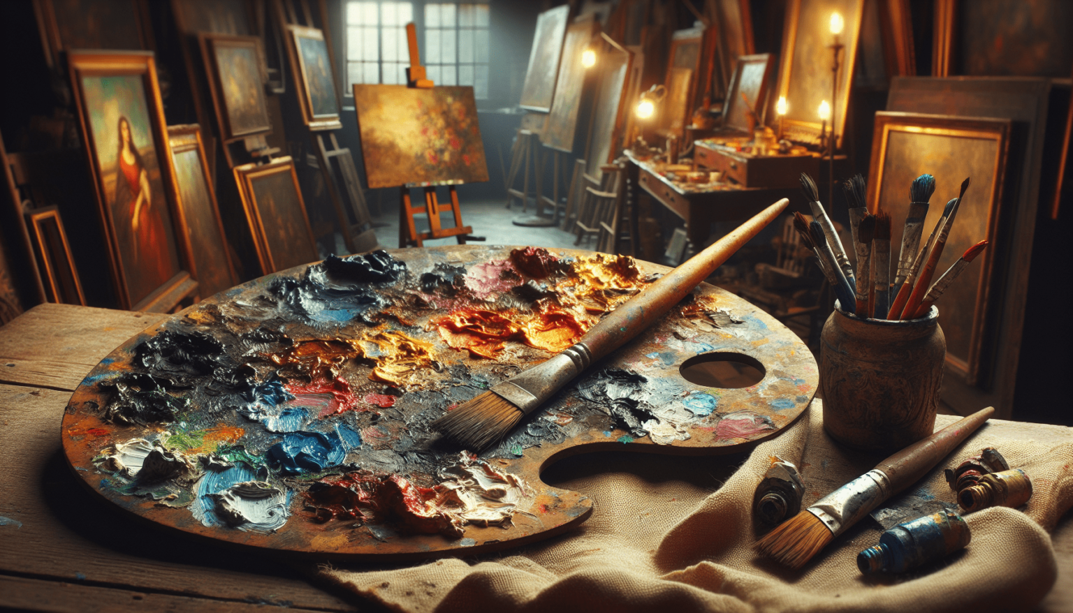 When Was Oil Painting Invented - Paint Explained