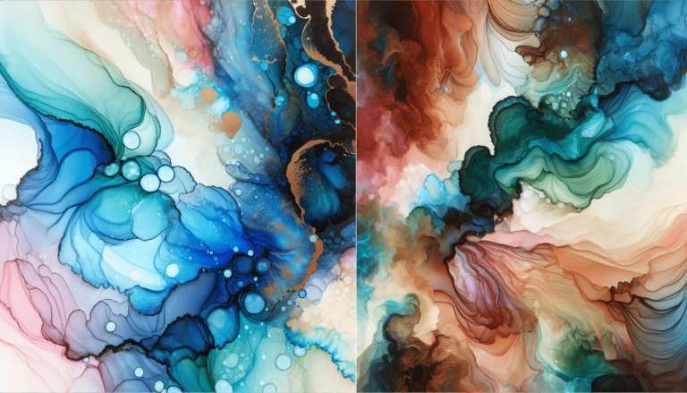 What Is The Difference Between Alcohol Ink And Acrylic Paint? - Paint ...