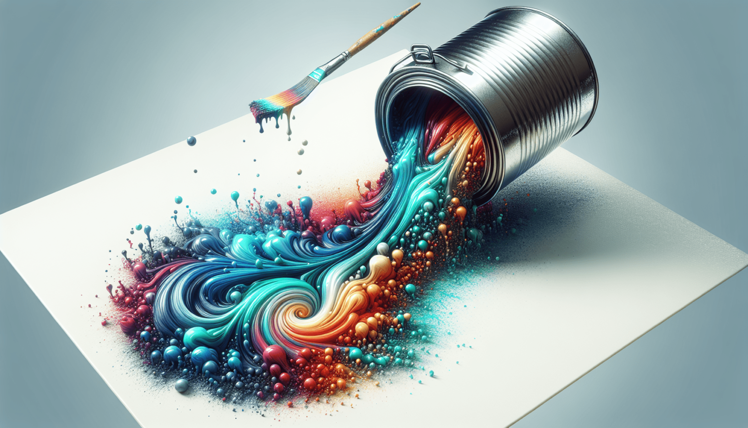 How To Do Pour Painting On Canvas - Paint Explained