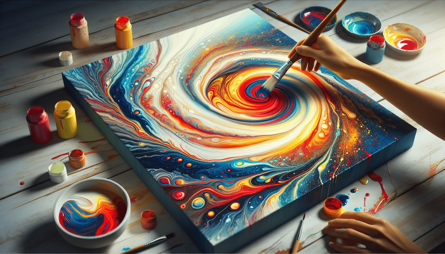 What Can Be Used As A Cell Activator In Paint Pouring? - Paint Explained