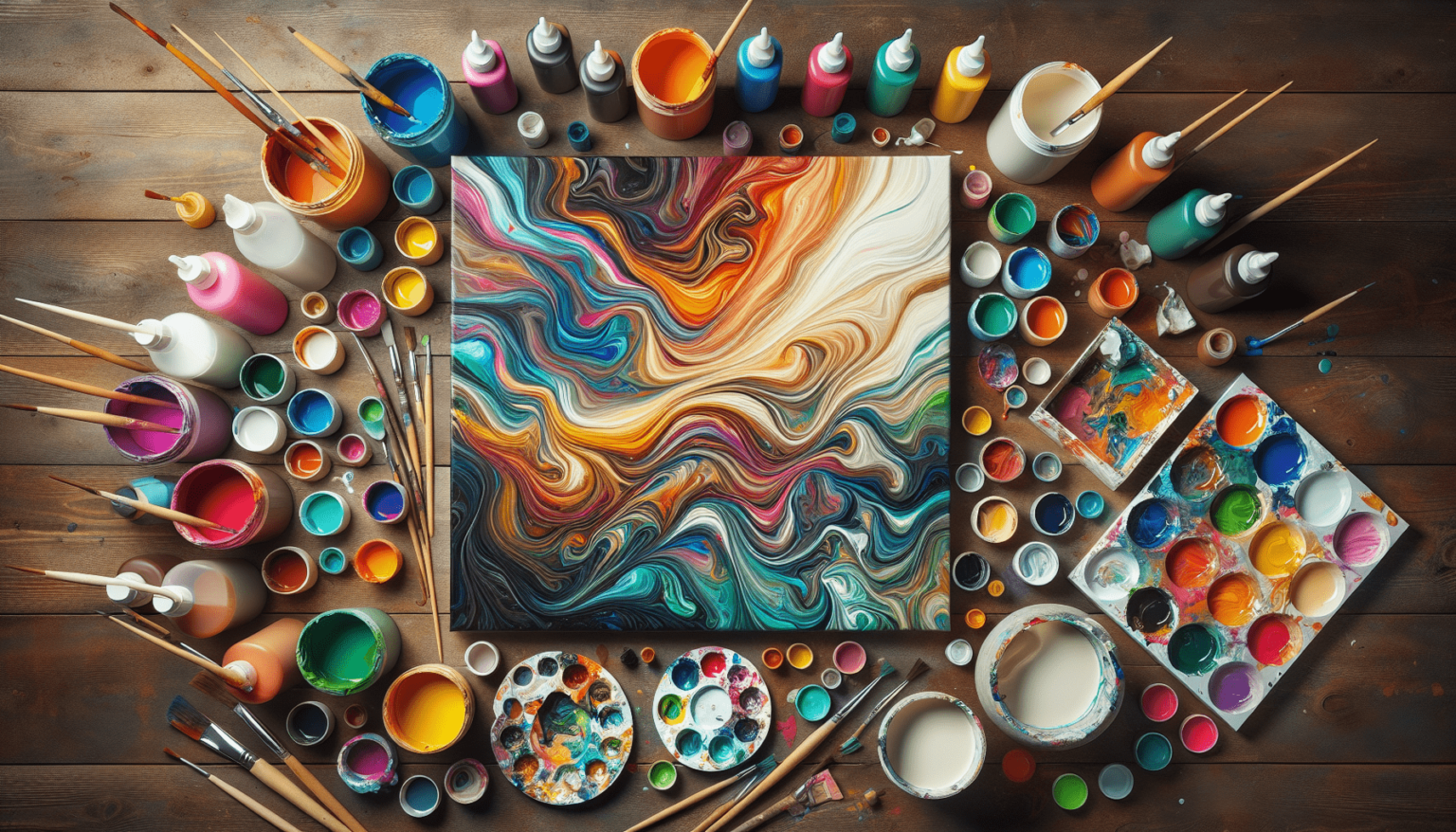 What Do You Need For Pour Painting - Paint Explained