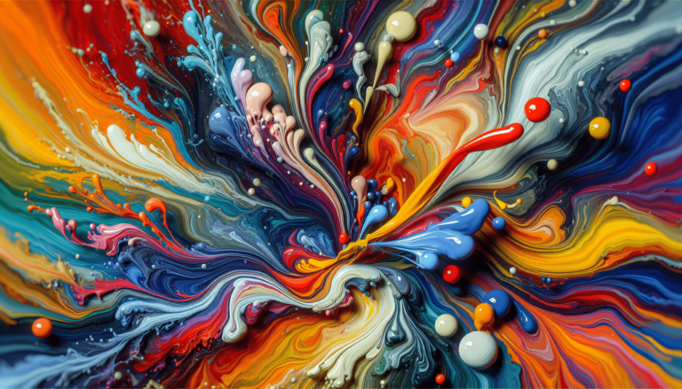 How To Do Pour Painting On Canvas - Paint Explained