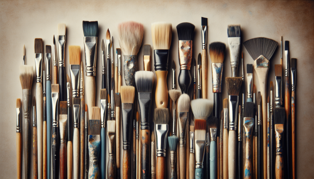 Types Of Paint Brushes And Their Uses: A Complete Guide For Beginners ...