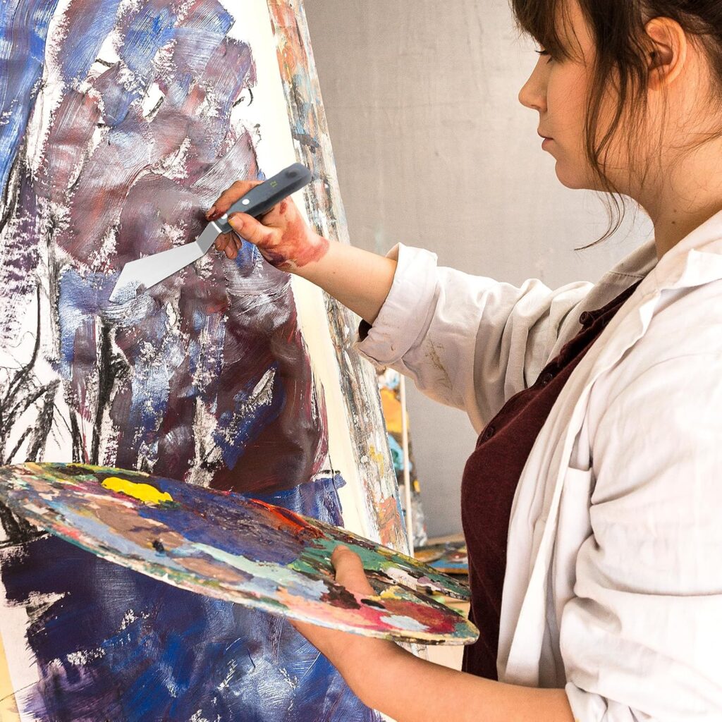 5PCS Paint Knife Set Stainless Steel review - Paint Explained